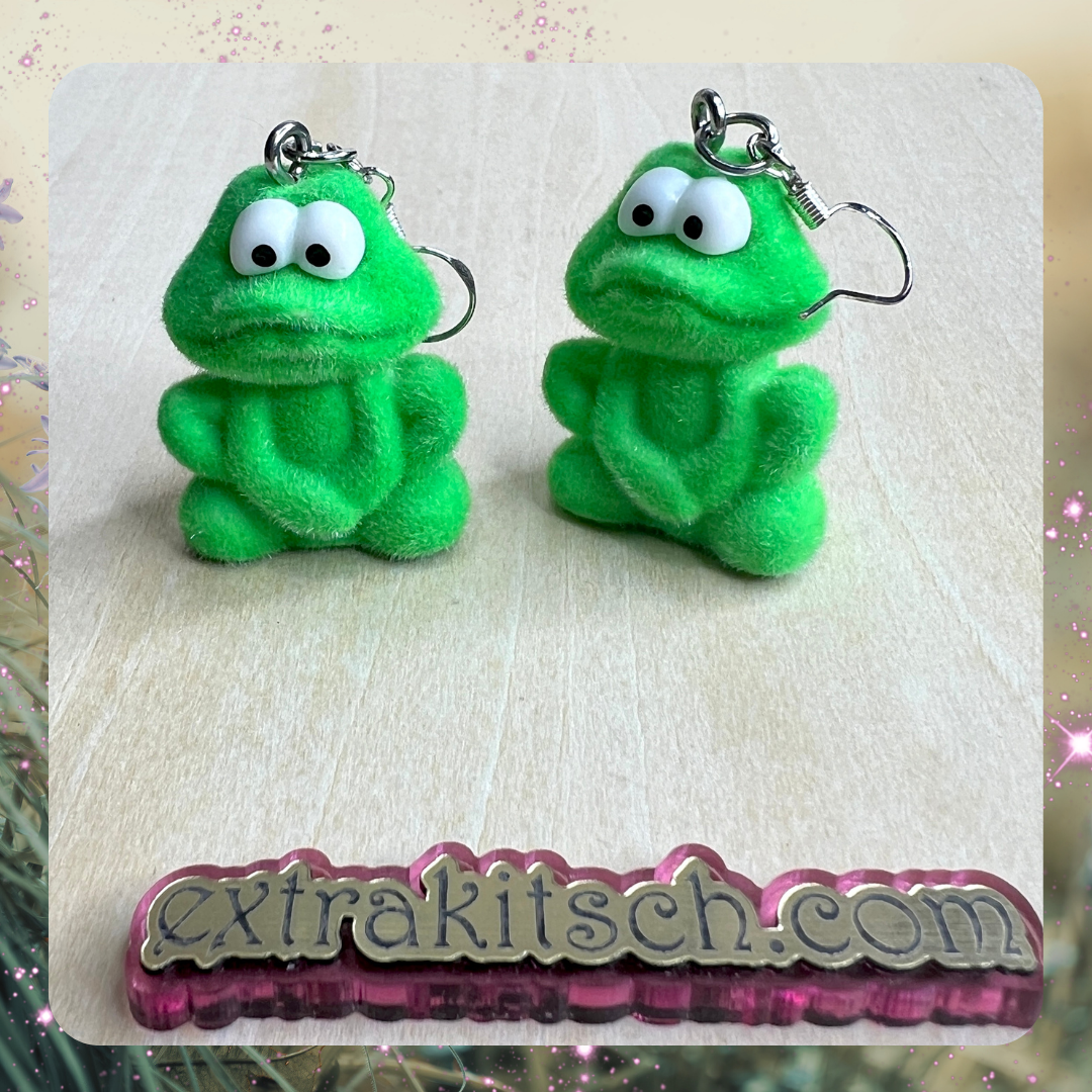 Feelin Froggy Earrings – Extra Kitsch